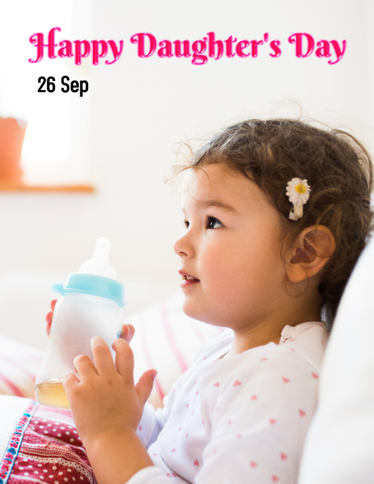 Daughter day Template | PosterMyWall