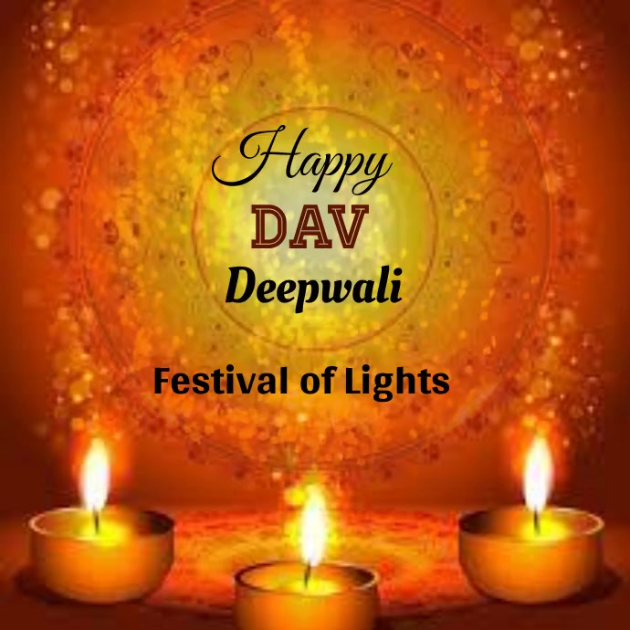 dav deepwali, dav diwali festival of lights Template | PosterMyWall