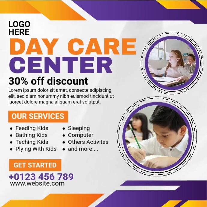 Copy of Day Care Center Ads | PosterMyWall