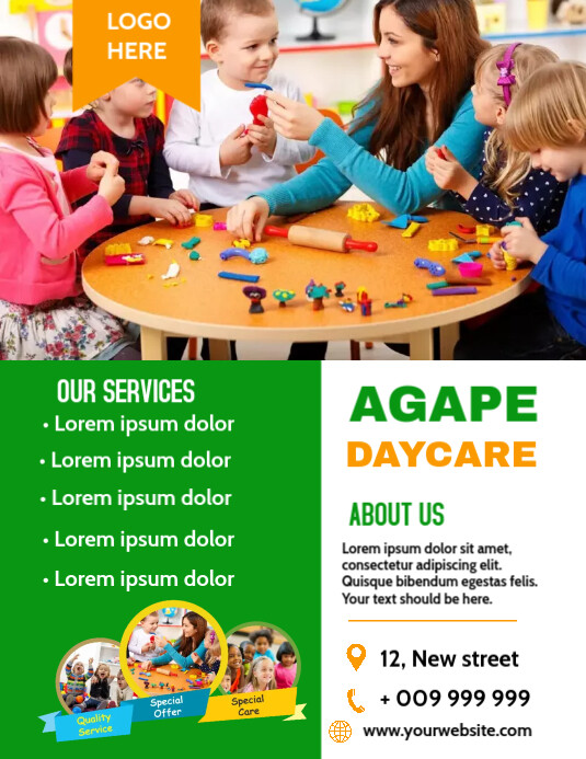 Day care Template | PosterMyWall