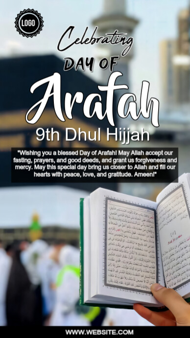 Copy of Day of arafah | PosterMyWall