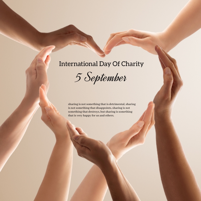 day of charity Template | PosterMyWall