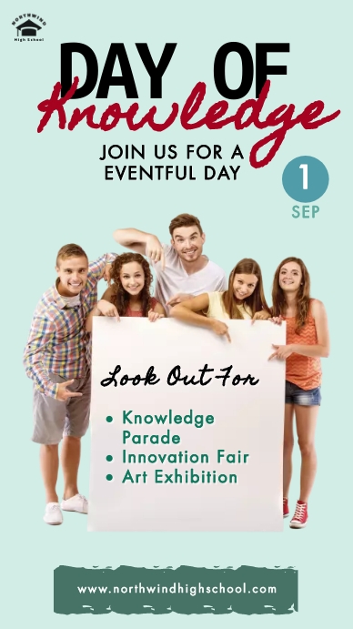 Day of Knowledge Story Template | PosterMyWall