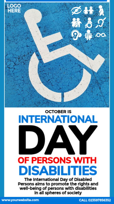 Day of Persons with Disabilities Template | PosterMyWall
