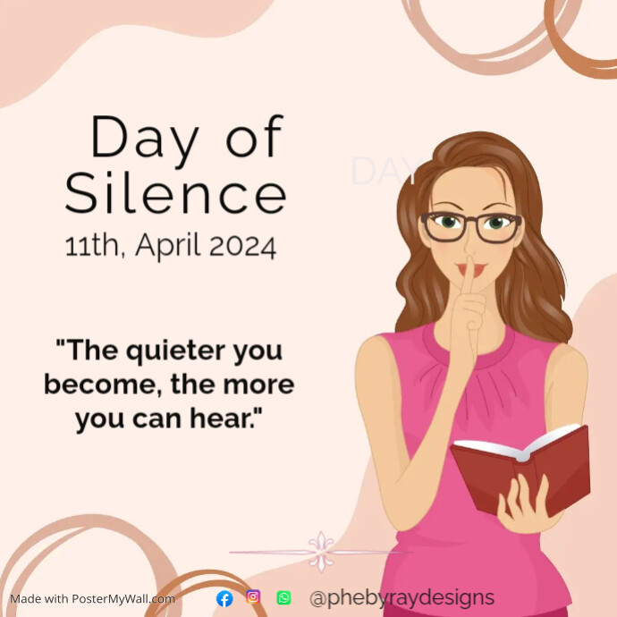Day of Silence Template | PosterMyWall