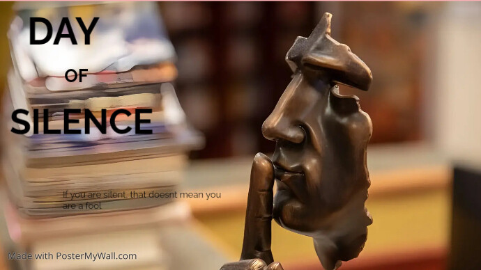 Day of silence Template | PosterMyWall