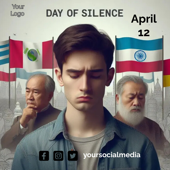 Copy of Day Of Silence Template | PosterMyWall