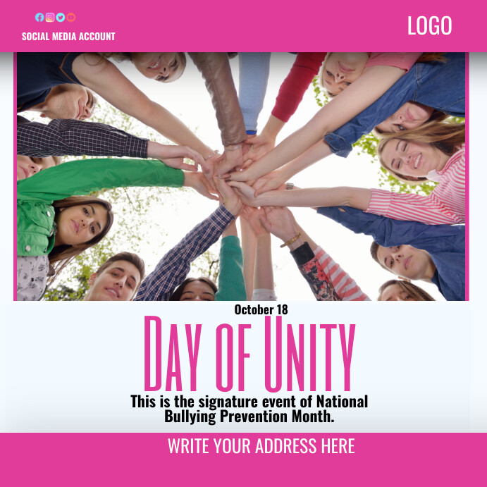 Plantilla de Day of Unity | PosterMyWall