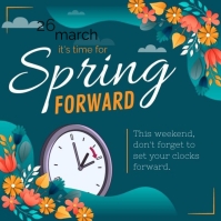 Daylight saving time 2023 Template | PosterMyWall