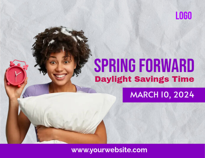 Daylight Saving Time Template | PosterMyWall