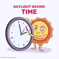 Daylight saving time event flyer Template | PosterMyWall