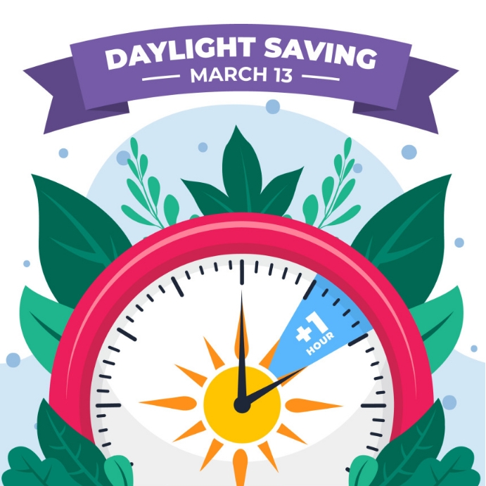 Daylight saving time event flyer Template | PosterMyWall