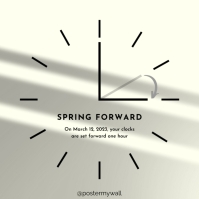 Daylight Savings Poster Template | PosterMyWall