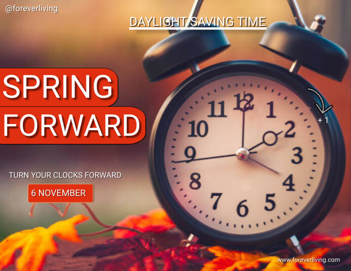 Daylight Savings Template | PosterMyWall