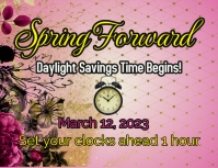 Daylight Savings Time 2023 Template | PosterMyWall