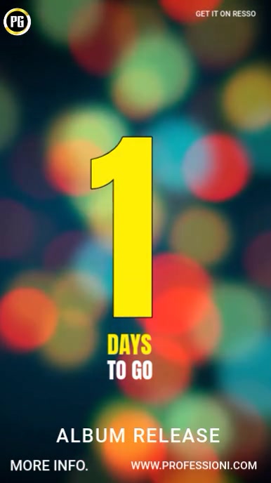 days to go, Template | PosterMyWall