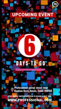 days to go Template | PosterMyWall