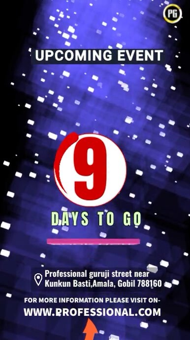 days to go Template | PosterMyWall