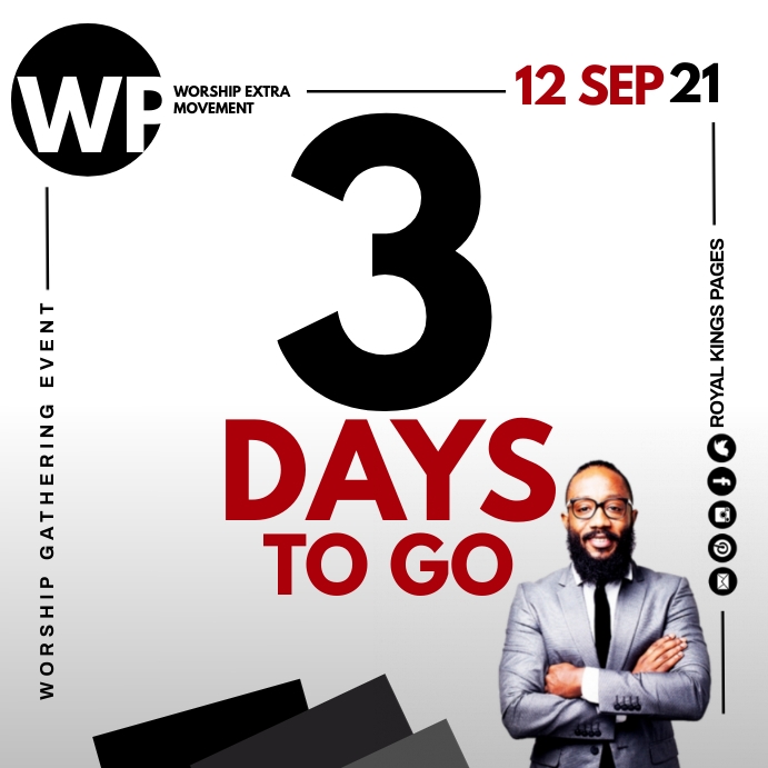 Days to go Template | PosterMyWall