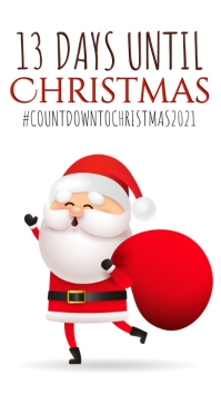 days until christmas countdown template | PosterMyWall