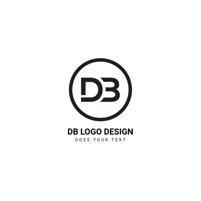 DB LOGO DESIGN Template | PosterMyWall