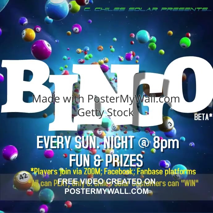 Bingo Night Instagram Post Template | PosterMyWall