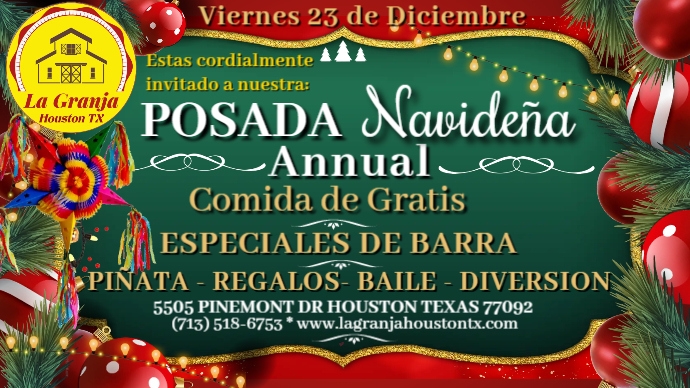 Posada Navideña 2021 | PosterMyWall