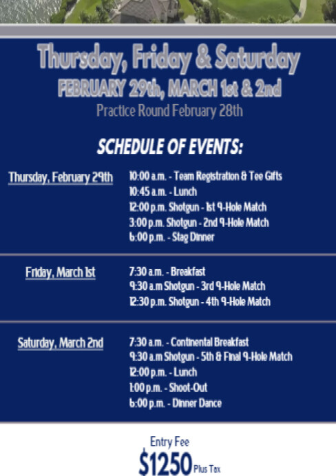 Men's Invitational | PosterMyWall