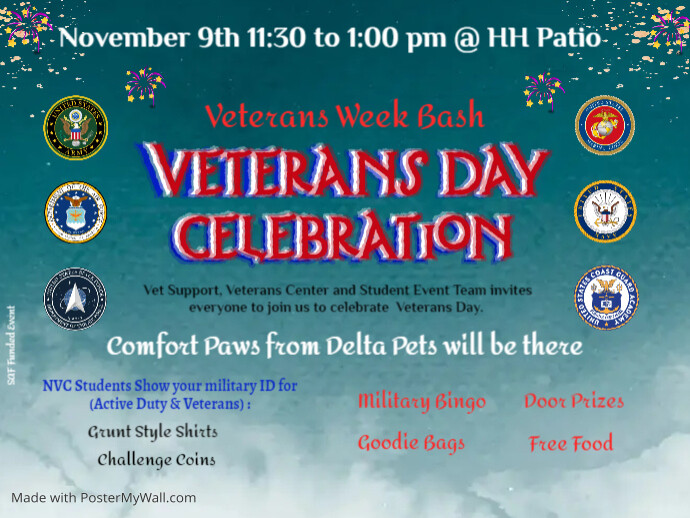 Copy of Navy Military Ball Modern Flyer (3) | PosterMyWall