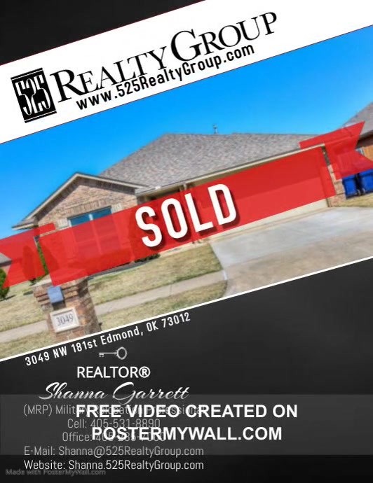 SOLD- SHANNA-3049 NW 181st | PosterMyWall