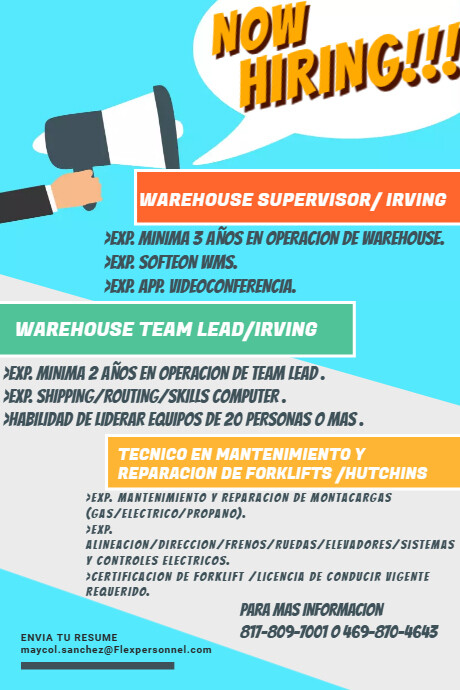 Job Vacancy Poster | PosterMyWall