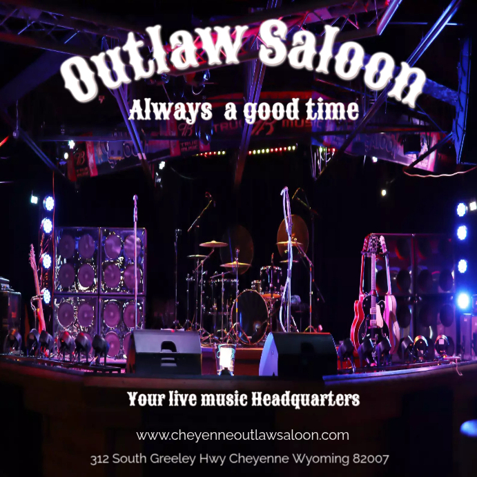 Outlaw Live music ad 1 | PosterMyWall