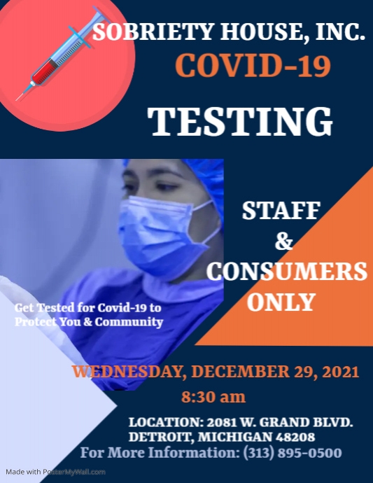Copy of Covid-19 Drive-Thru Testing Flyer | PosterMyWall