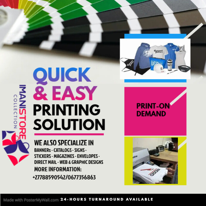 Print Shop Instagram Post | PosterMyWall