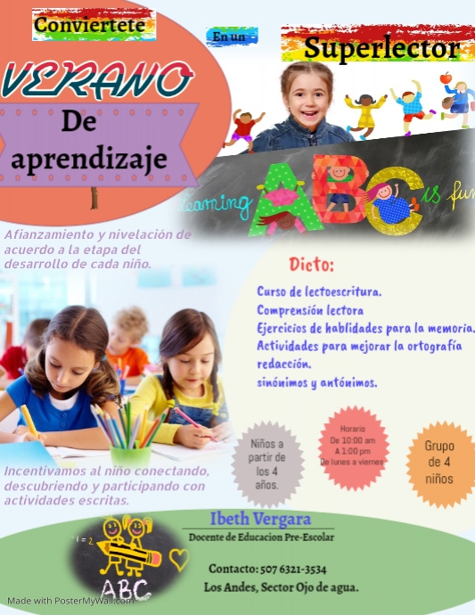 Copia de SCHOOL FLYER TEMPLATE | PosterMyWall