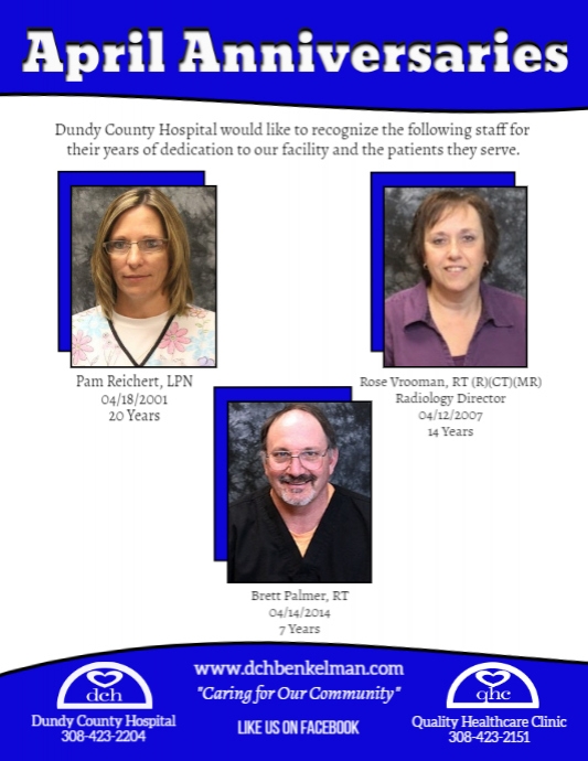 Copy of April Anniversaries | PosterMyWall