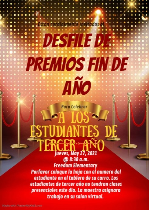 3rd Grade-Spanish | PosterMyWall