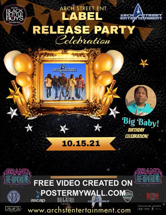 Copy of Label Relase | PosterMyWall