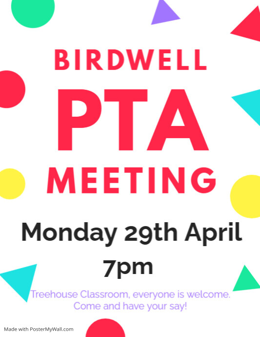 PTA Parent Teacher Association School Flyer | PosterMyWall