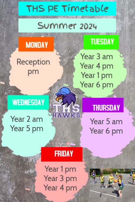 School Timetable | PosterMyWall