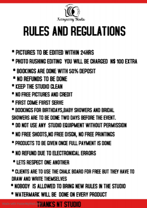 Copy of Copy of Pool rules sign printable a4 | PosterMyWall