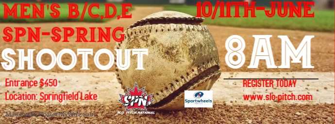 Baseball Facebook Cover Template | PosterMyWall