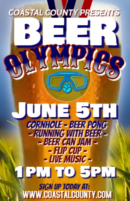 poster- Beer Olympics | PosterMyWall