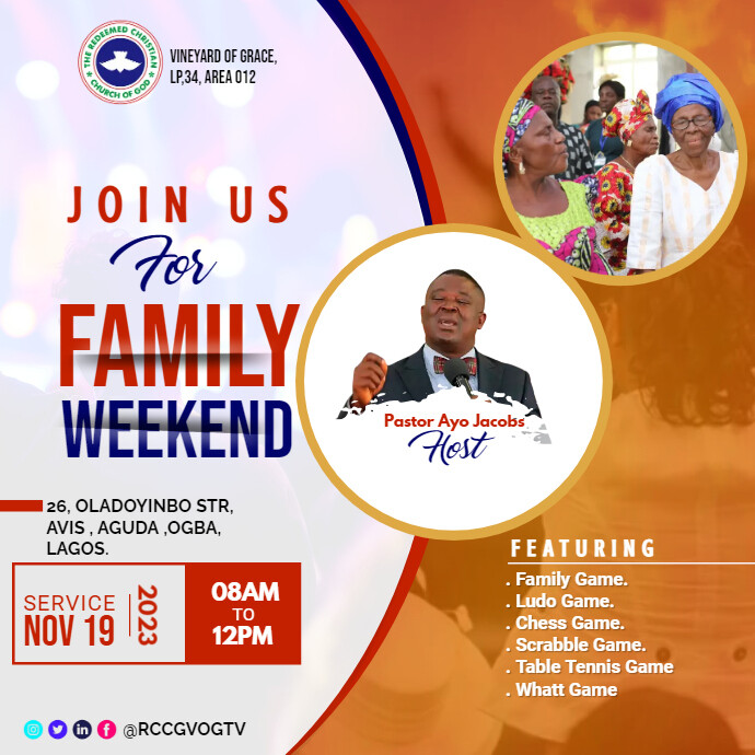 Copy of FAMILY WEEKEND | PosterMyWall
