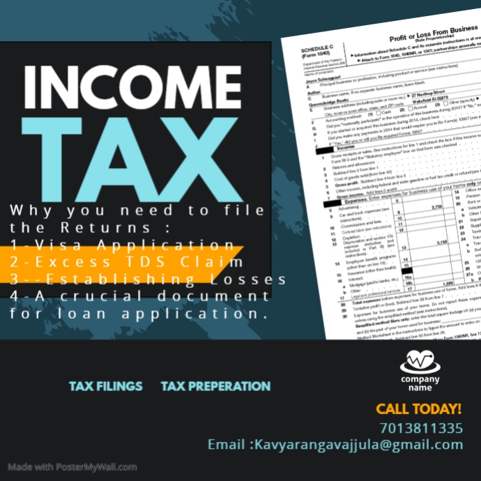 Tax Preparation | PosterMyWall