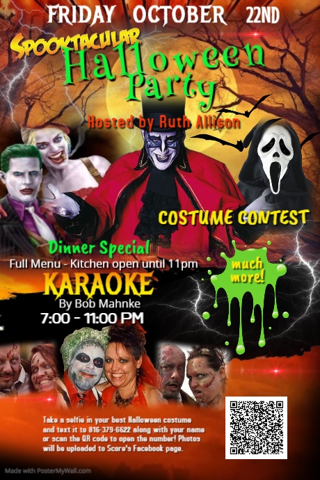 Thursday Halloween Oct 22nd | PosterMyWall