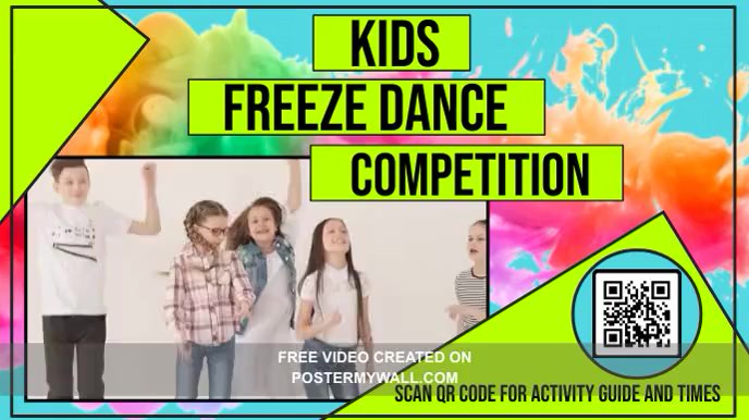 Copy of Freeze Dance | PosterMyWall