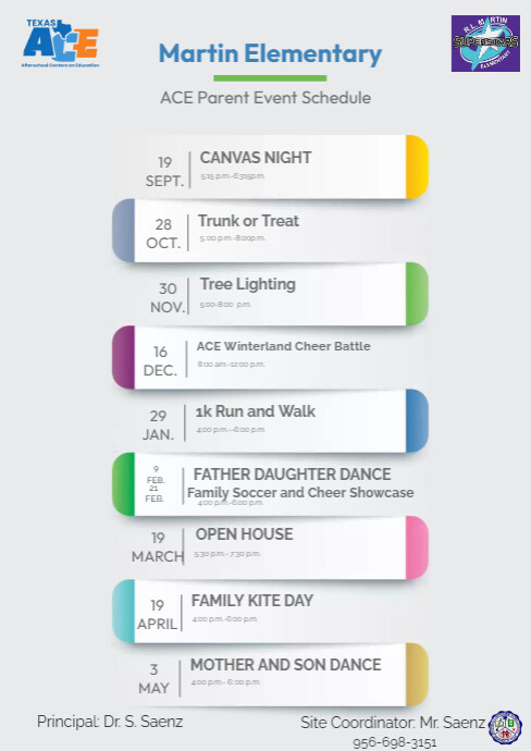 Event Schedule Template (1) | PosterMyWall