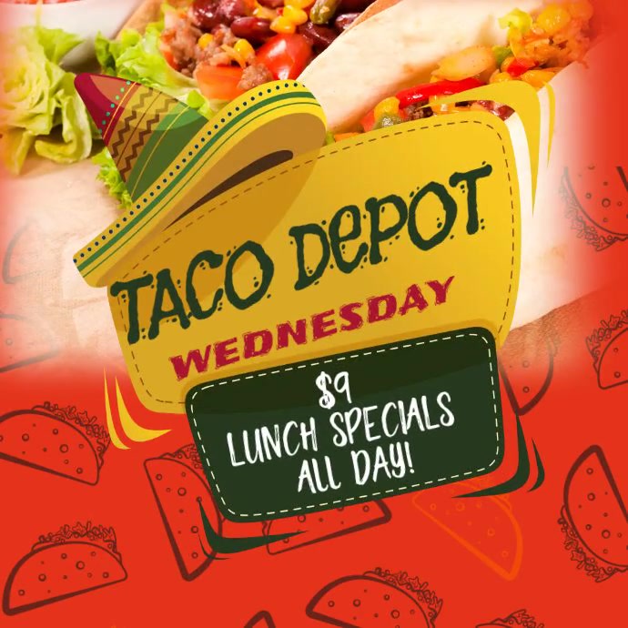 Taco Tuesday Promotion instagram facebook (1) | PosterMyWall