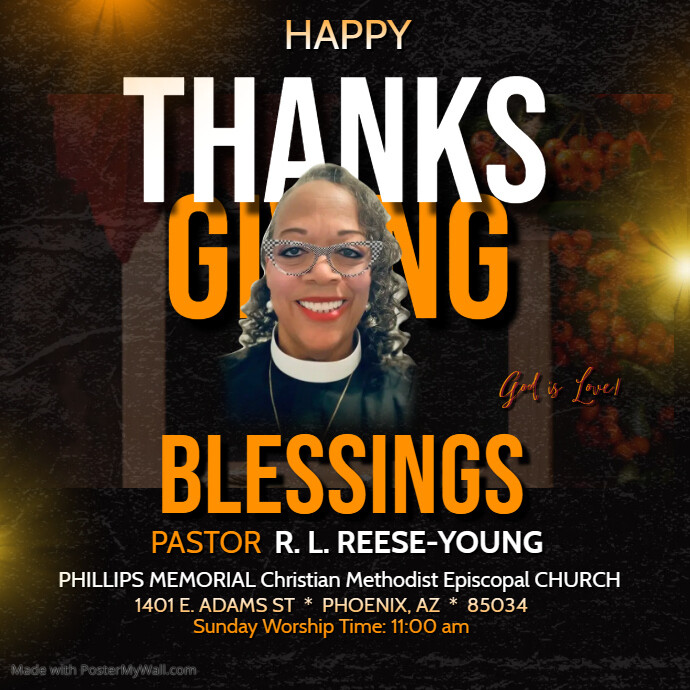 Thanksgiving Blessings | PosterMyWall